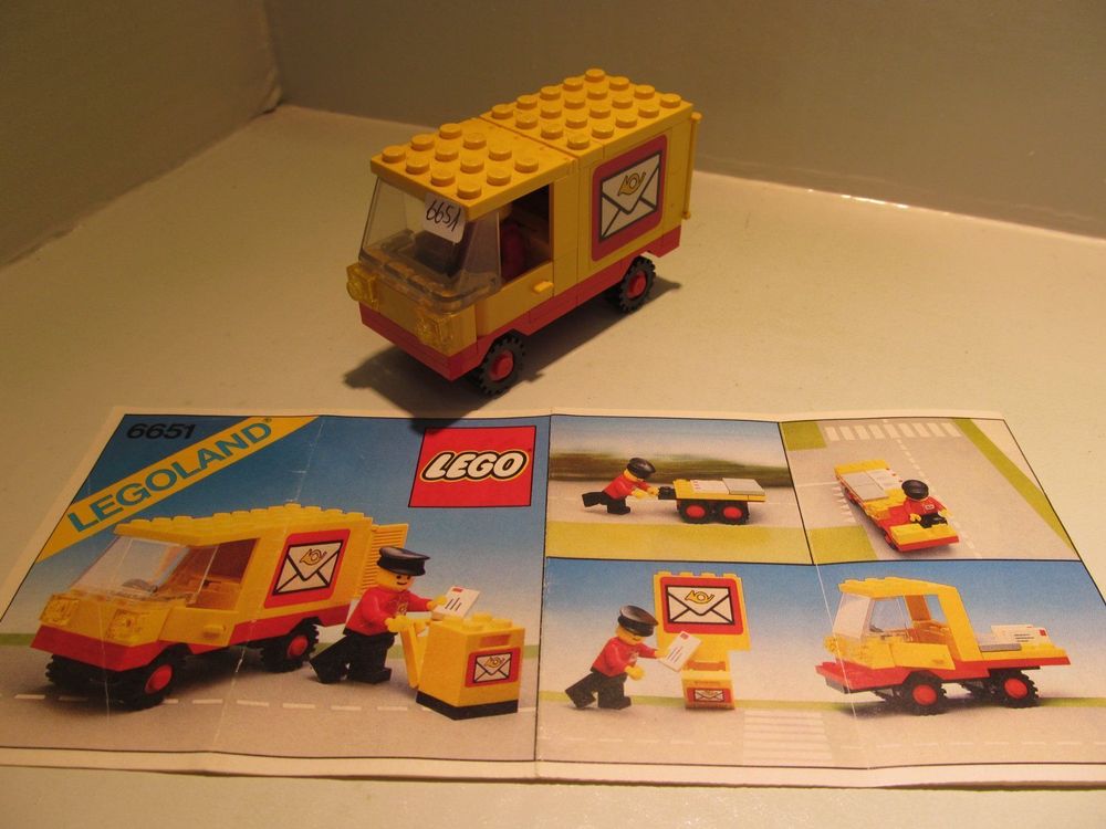LEGO 6651 POST AUTO MIT ORIGINAL PLAN (Gebraucht) in Grueningen für CHF ...