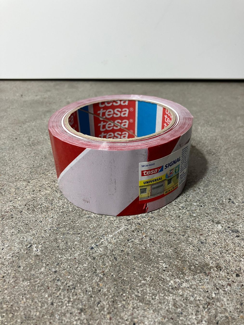 NEU! Tesa Signal Warnklebeband, rot/weiss, Absperrband (Neu und ...