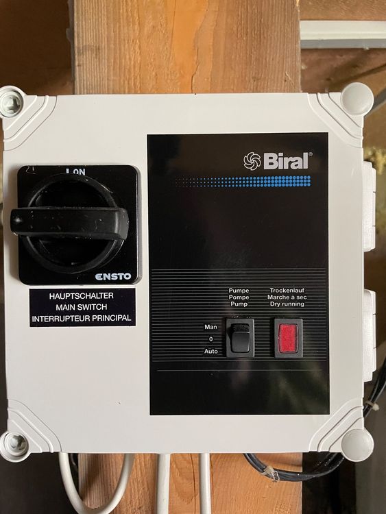 Hauswasseranlage Lyss, Pumpensteuerung Biral (Gebraucht) in für CHF 300 ...