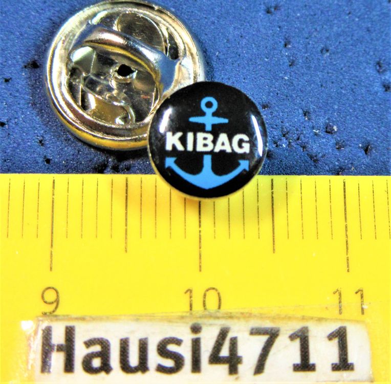 PIN KIBAG ANKER LOGO SCHMUCK KLEIN WINZIG (Gebraucht) in Ettingen für ...