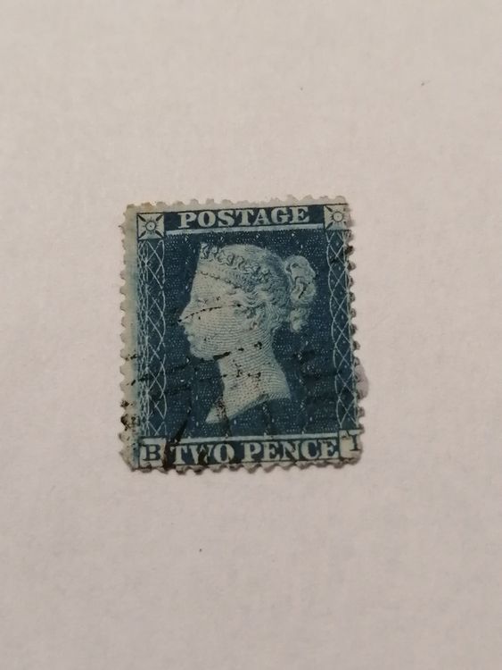 Two Pence blue 1855 (Gebraucht) in Happerswil für CHF 3 – mit Lieferung ...