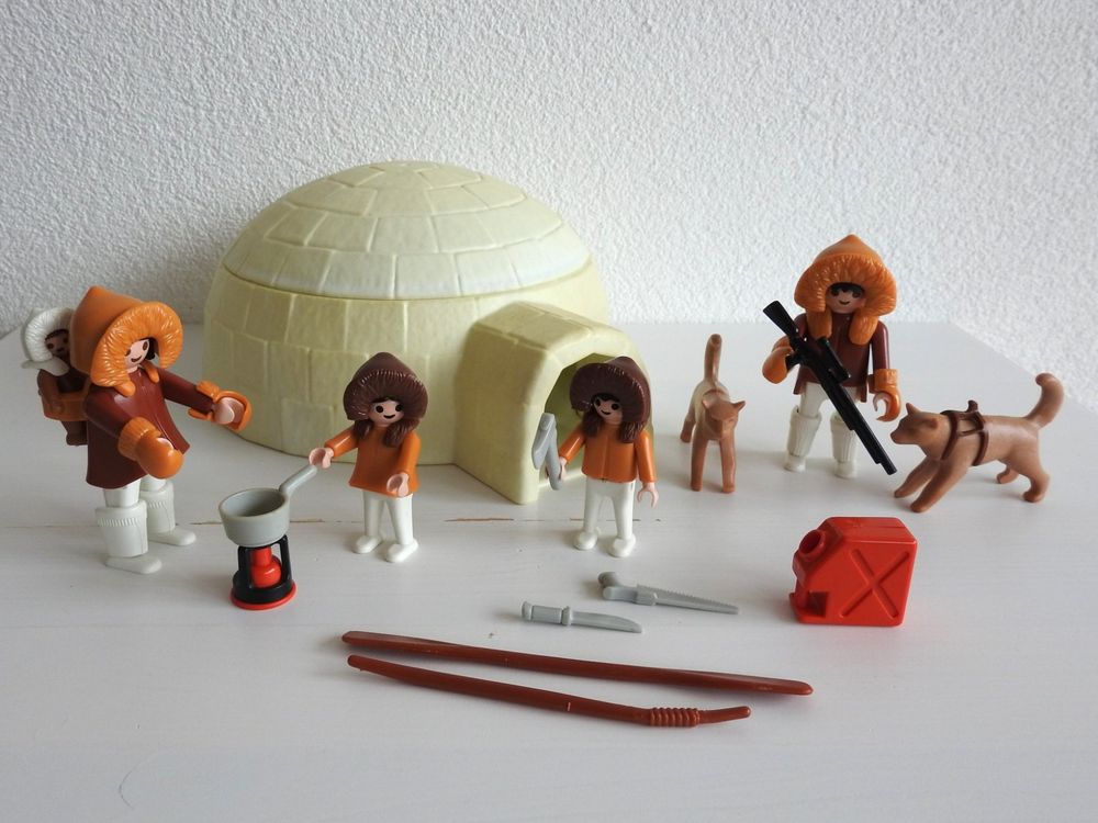 Playmobil 3465 Eskimos mit Iglu, 1985 (Gebraucht) in für CHF 25 – mit ...