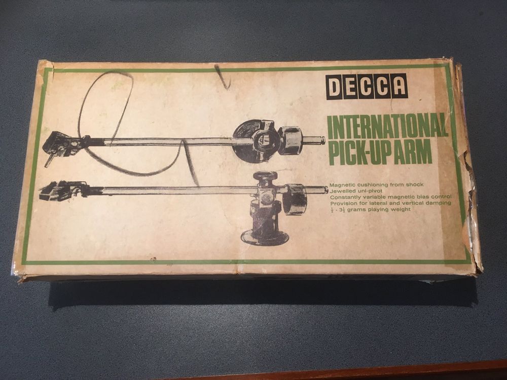 Decca ffss C4E Tonabnehmer, Decca International Pick-Up Arm (Gebraucht ...