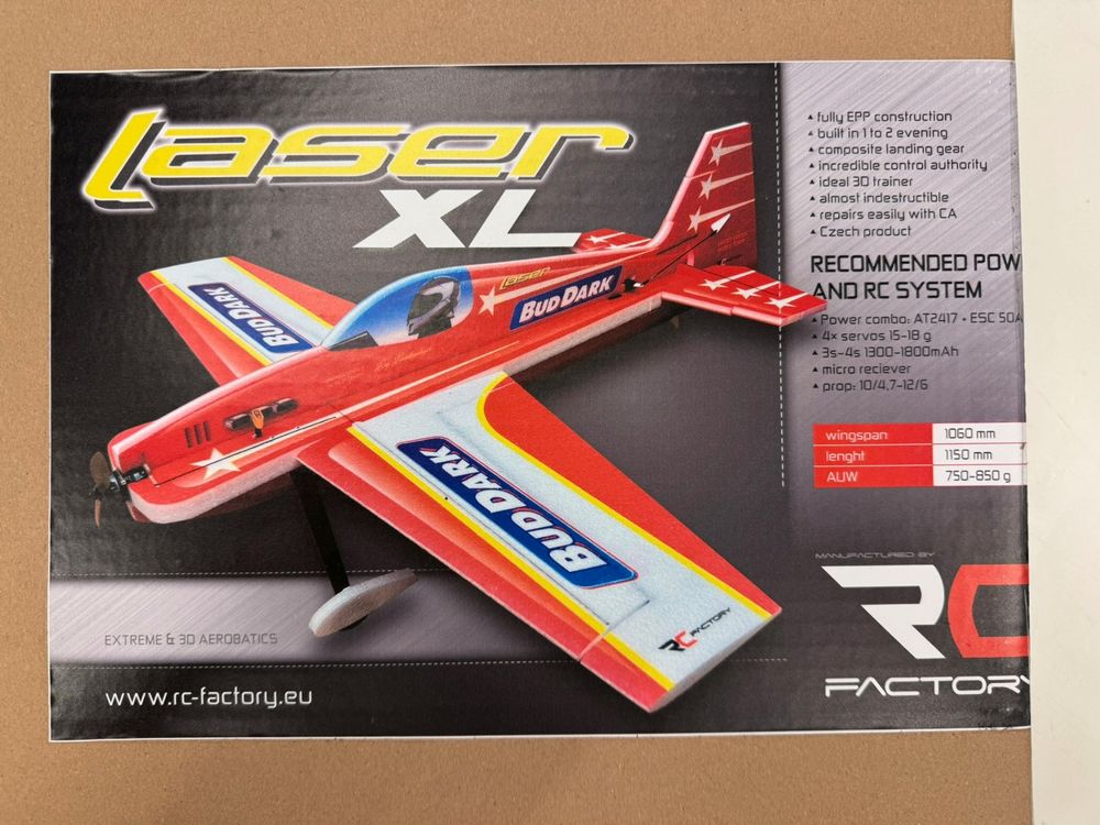 RC-Factory Laser XL (neu, Bausatz inkl. Zubehör) (Neu und ...