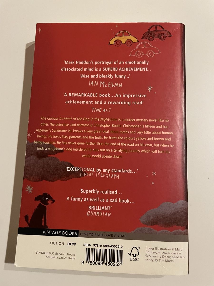 "The Curious Incident" Mark Haddon, Englischer Roman (Neu (gemäss ...