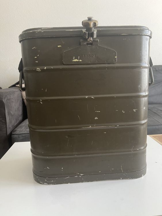 Boille-thermos originale de l'Armée suisse pour le transport (Gebraucht ...