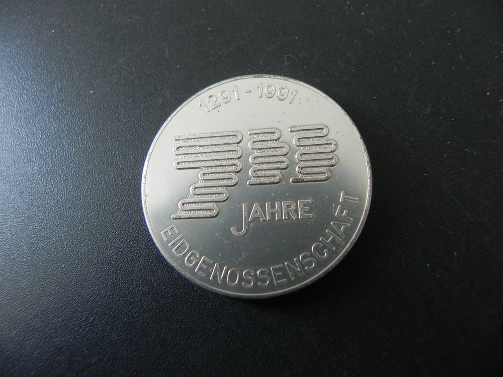 Medaille 700 Jahre Eidgenossenschaft 1291 - 1991 | Kaufen auf Ricardo
