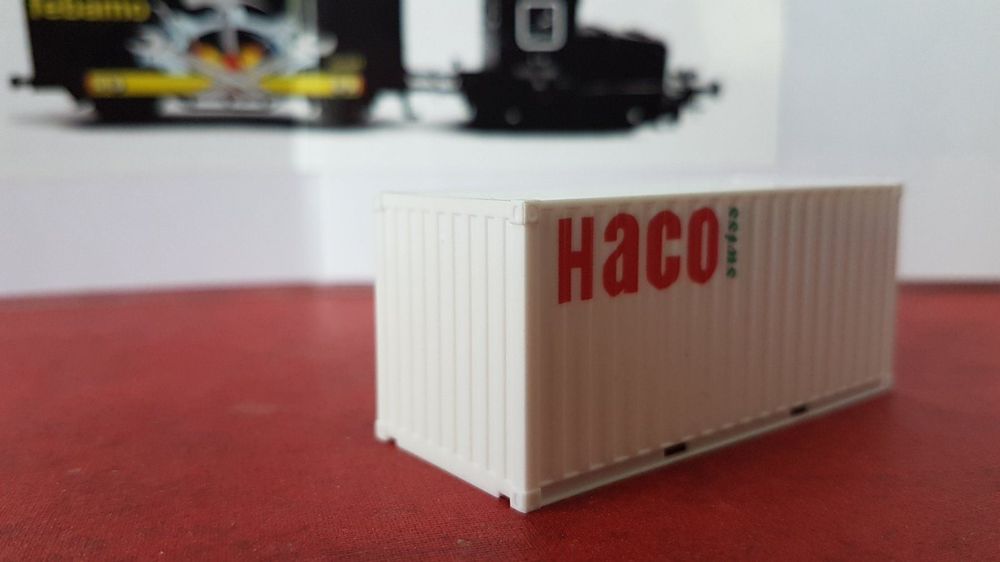 H0 20 ft. Container, Haco swiss (Neu und originalverpackt) in Gümligen ...