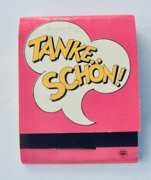 Alte Reklame, 70er Jahre, Zündholzbriefli, SHELL Riken (Gebraucht) in ...