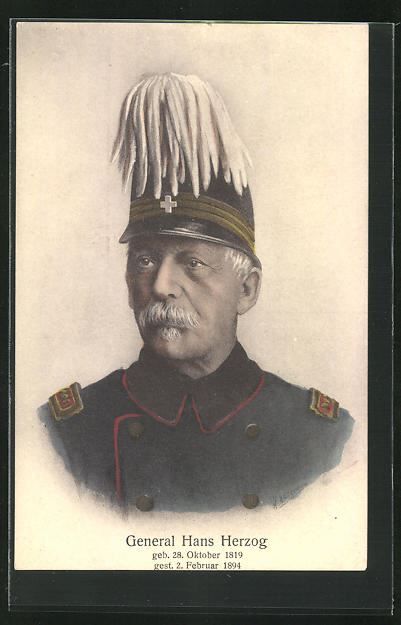 Der schweizerische General Hans Herzog (Antik) in Berlin für CHF 4 ...