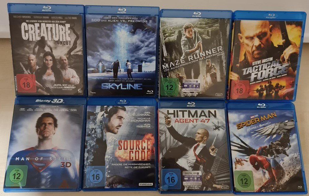 DVD / Blueray Sammlung (Gebraucht) in Wettingen für CHF 1 – mit ...