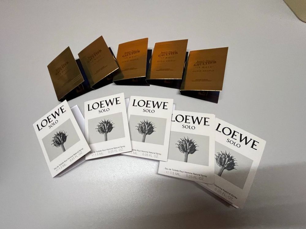 Parfum-Tester-Set: Loewe Solo & Jean Paul Gaultier - neu! (Neu und ...
