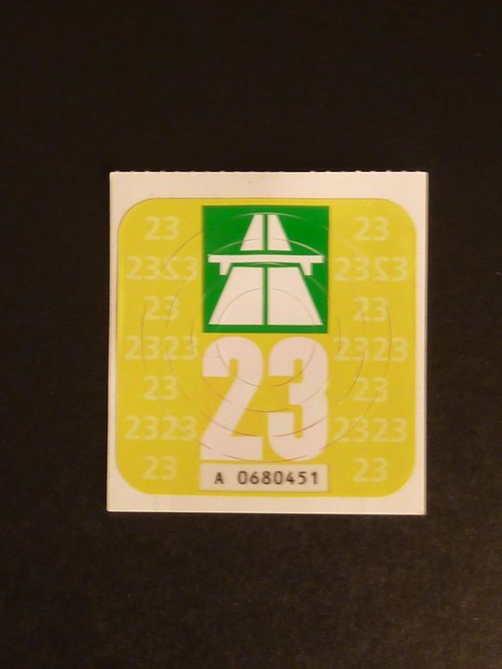Autobahnvignette 2023 neu | Kaufen auf Ricardo
