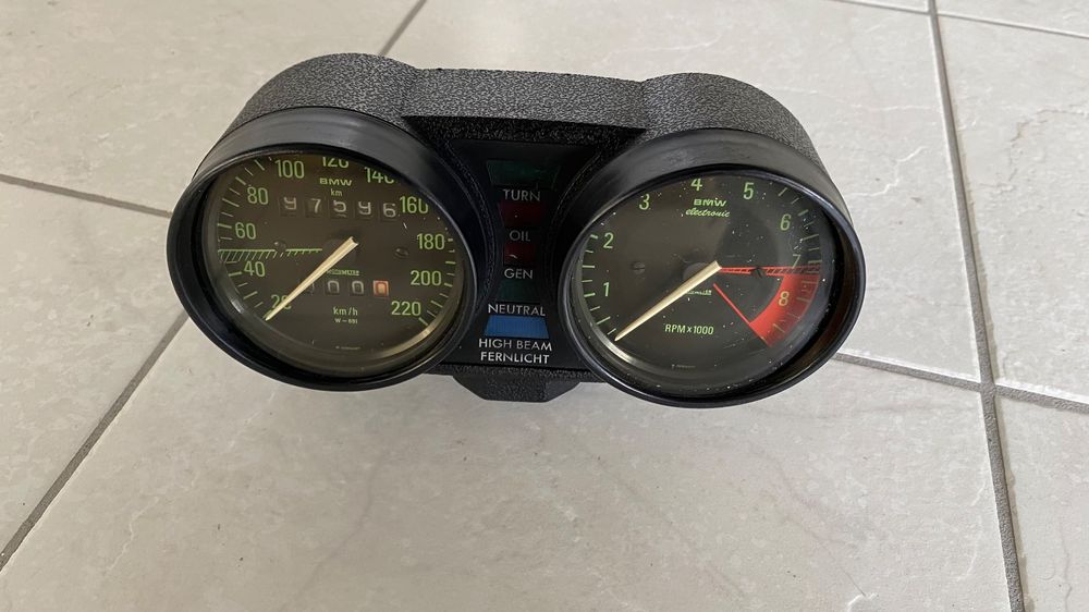 Tacho BMW R80 (Gebraucht) in Ebikon für CHF 100 – nur Abholung auf ...
