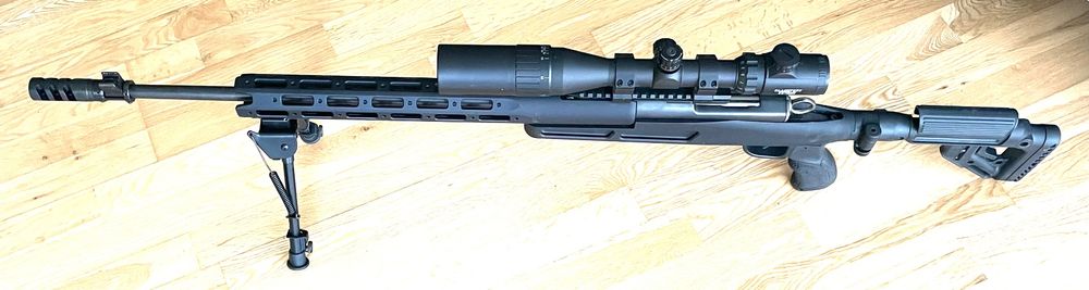 K31 Wyssen Defence Sniper Chassis Zielfernrohr Bipod Mündung (Neu ...