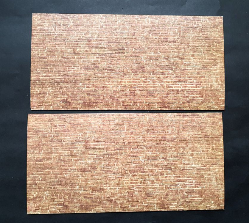 2 X Faller N° 170615, 615, Mauerplatte, Sandstein, HO, neu (Neu und ...