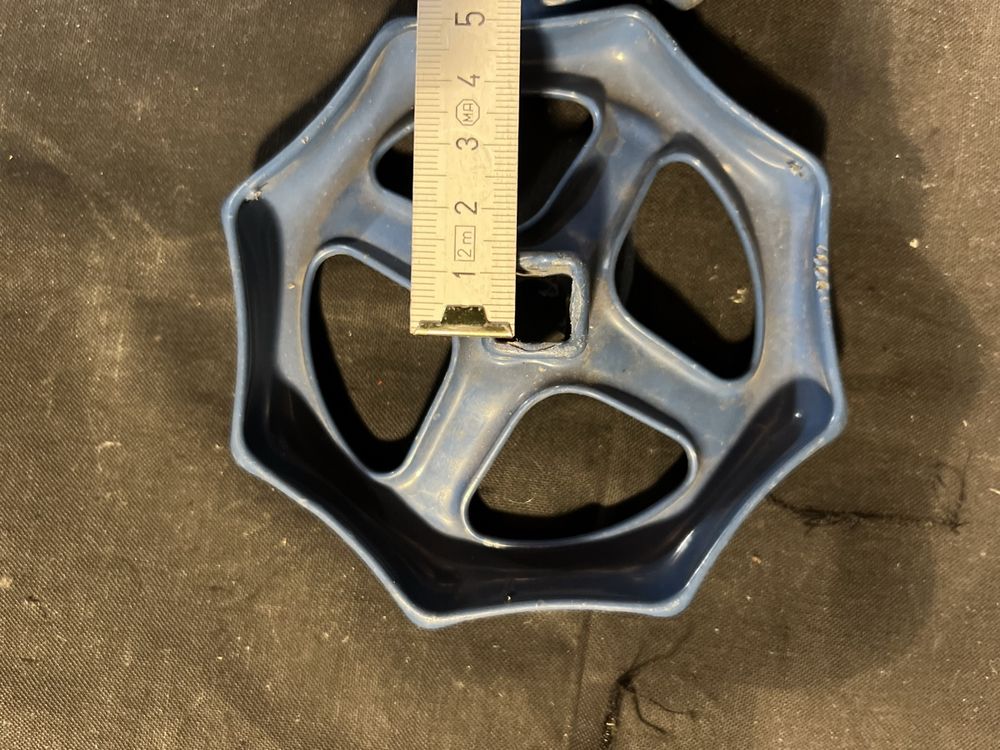 Handräder Metall Griff Handrad Blau | Kaufen auf Ricardo