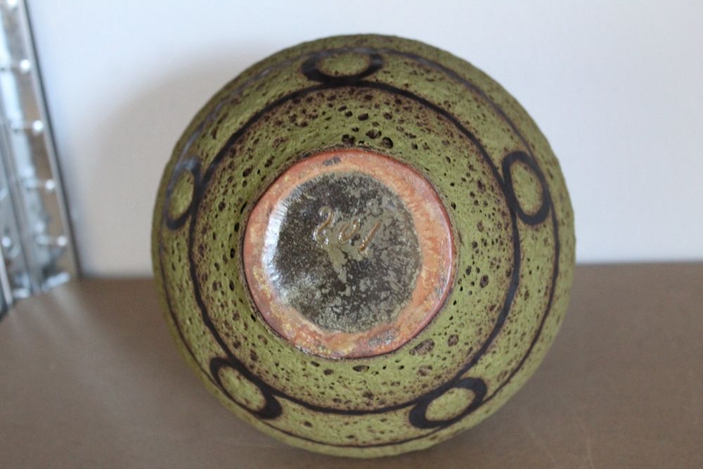 60er/70er C.Tönnieshof Fat Lava Vase, Designer Heinz Siery (Gebraucht ...