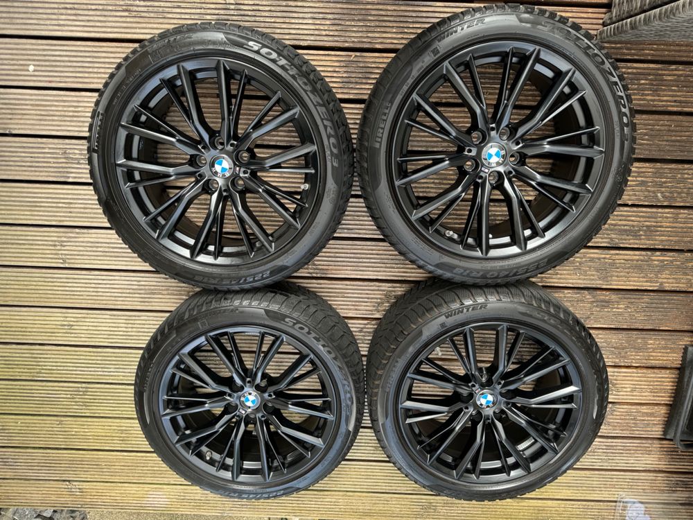 BMW Komplettradsatz 18" Doppelspeiche 796M, schwarz matt (Gebraucht) in ...