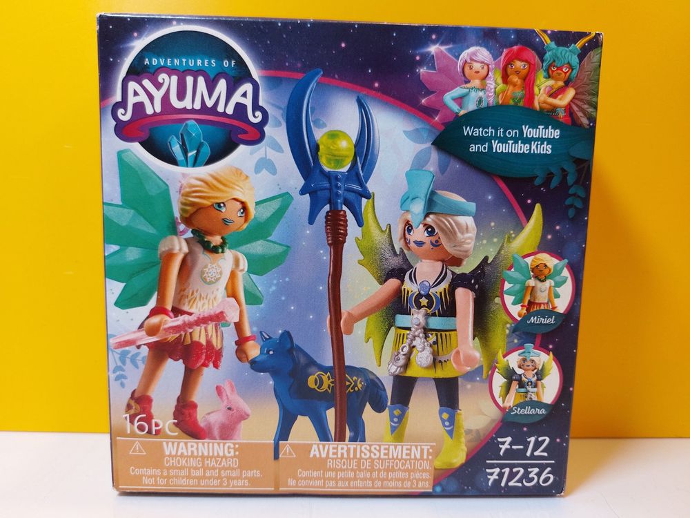 PLAYMOBIL 71236 Ayuma Crystal- und Moon Fairy NEU (Neu und ...