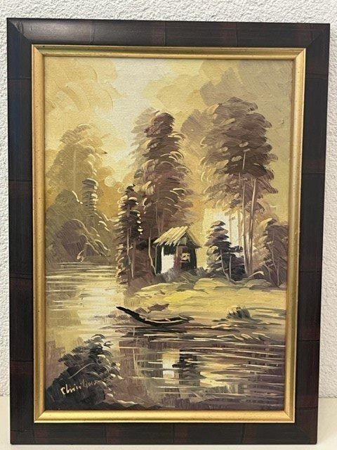 Landschaft Gemälde signiert | Kaufen auf Ricardo