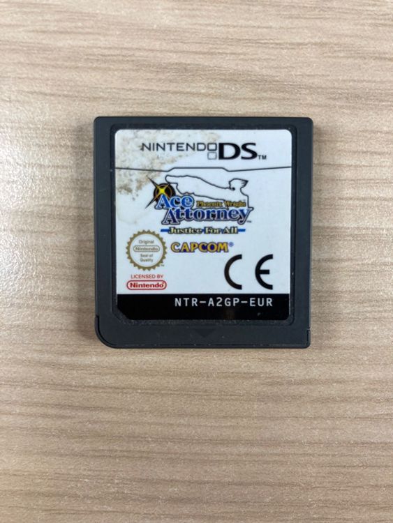 Phoenix Wright Ace Attorney Justice for All für Nintendo DS (Gebraucht ...