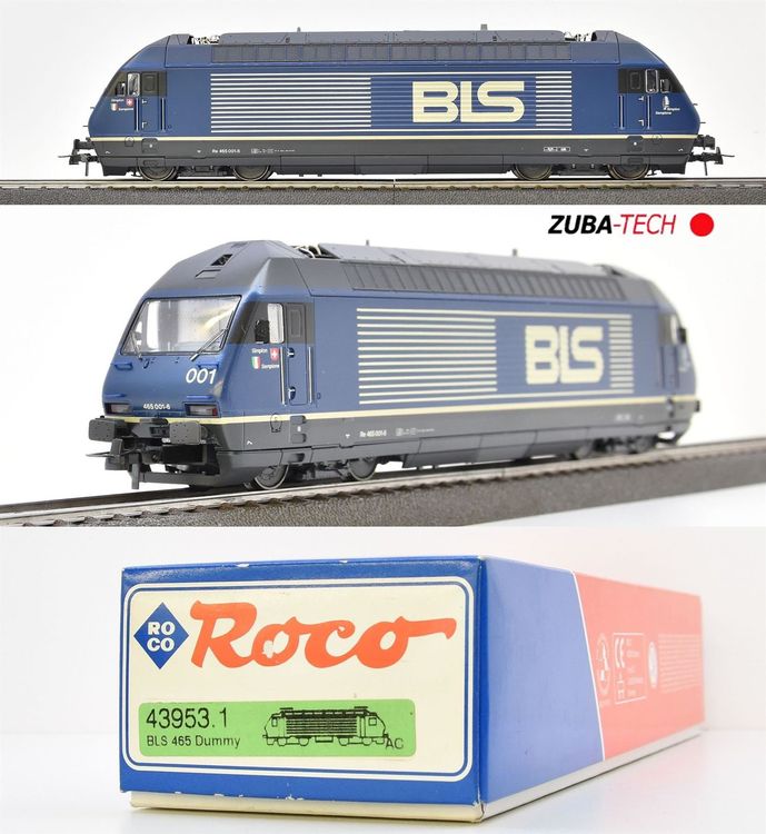 Roco 43953.1 E-Lok Re465 BLS H0 GS DUMMY | Kaufen auf Ricardo
