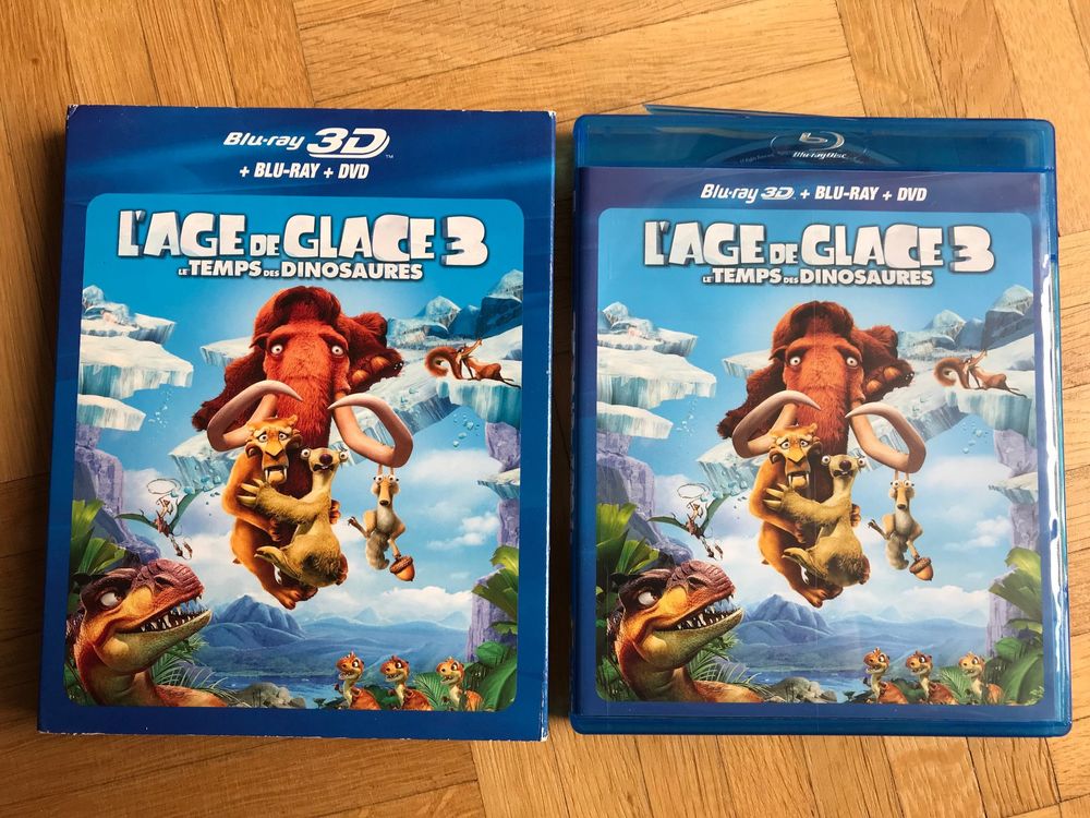 L'Âge de glace 3 - Ice Age 3 - Blu-ray 3D/2D + DVD | Kaufen auf Ricardo