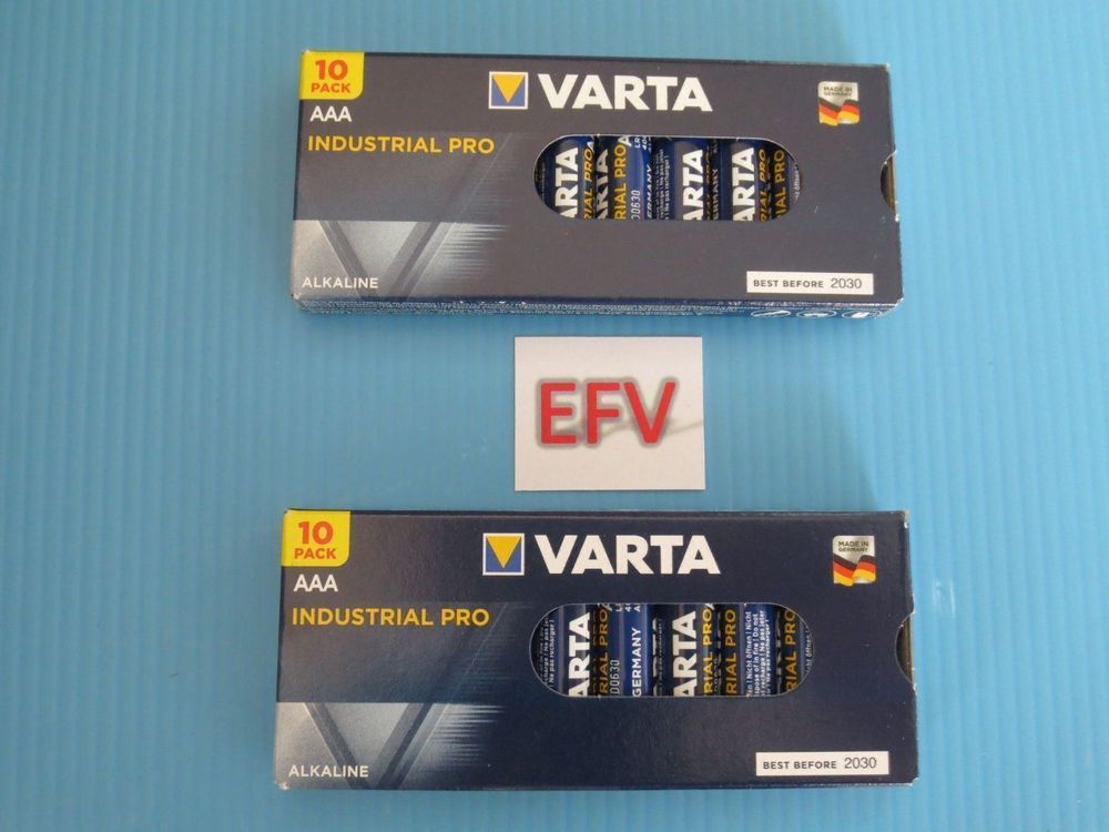 20 Stk. AAA Varta Pro Batterien 1250mA | Kaufen auf Ricardo