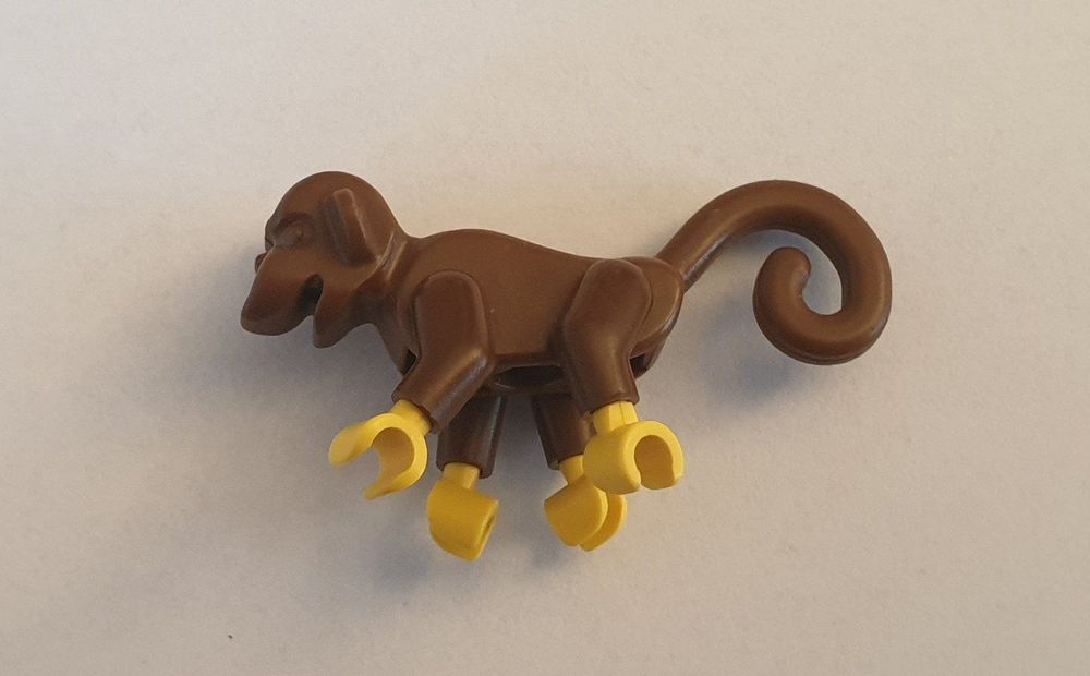 LEGO Minifigur Affe braun LEGO (2550) | Kaufen auf Ricardo