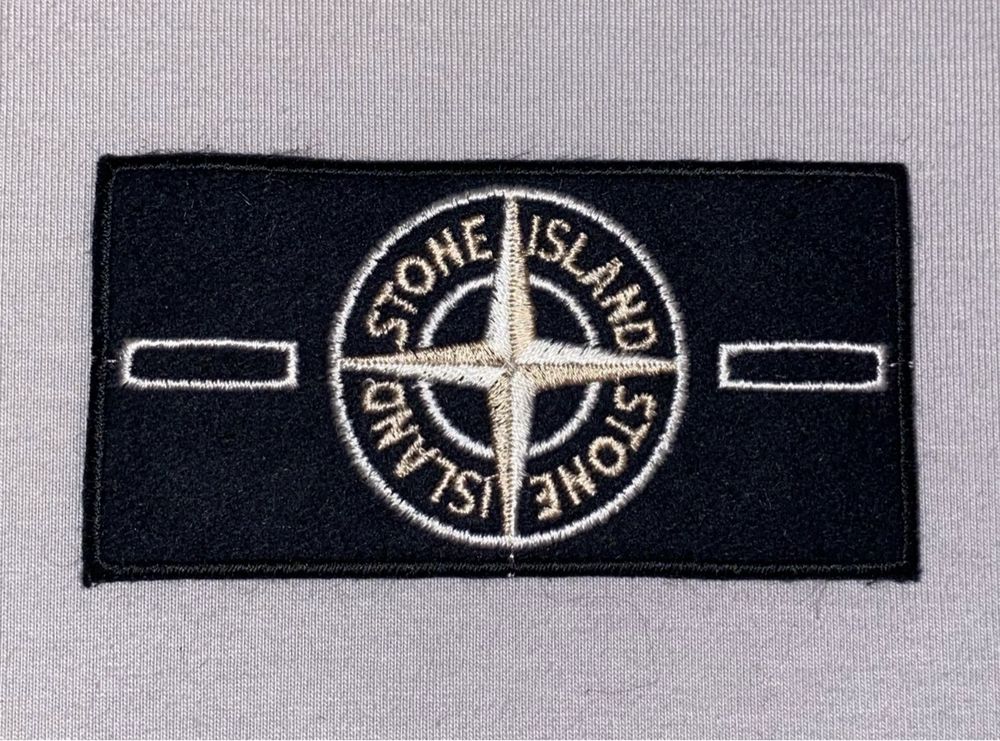 Stone Island Patch Ghost/Silver Ersatzbadge (Neu (gemäss Beschreibung ...
