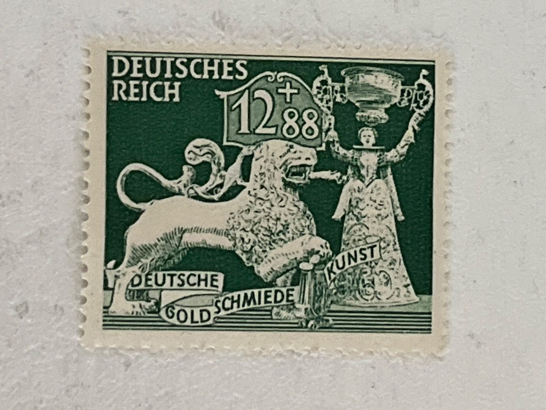 DR - Deutsche Reich / 3° Reich / Briefmarke (Gebraucht) in Chiasso für ...