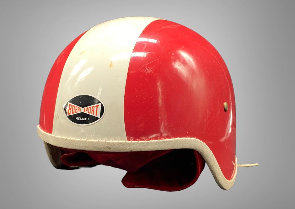 Casque ancien scooter moto BOERI SPORT helmet MILANO Italie | Kaufen ...