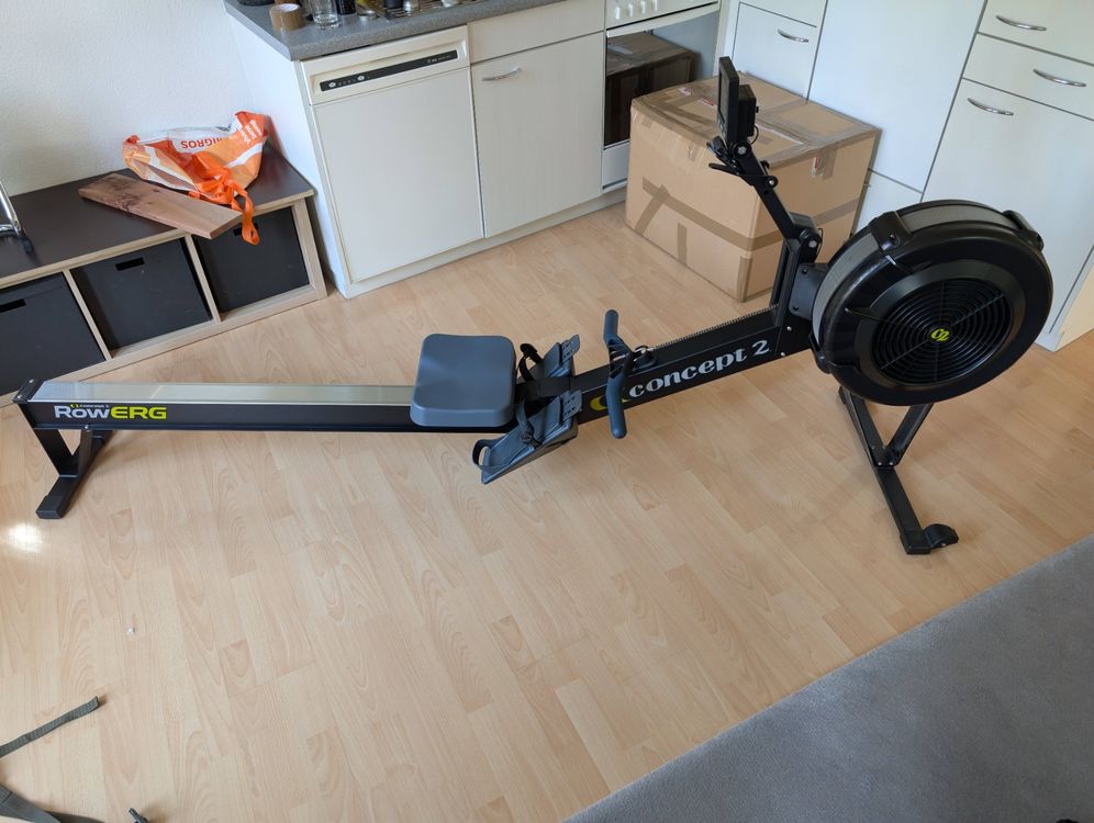 Concept2 RowErg PM5 (2021) (Gebraucht) in für CHF 800 – nur Abholung auf Ricardo kaufen