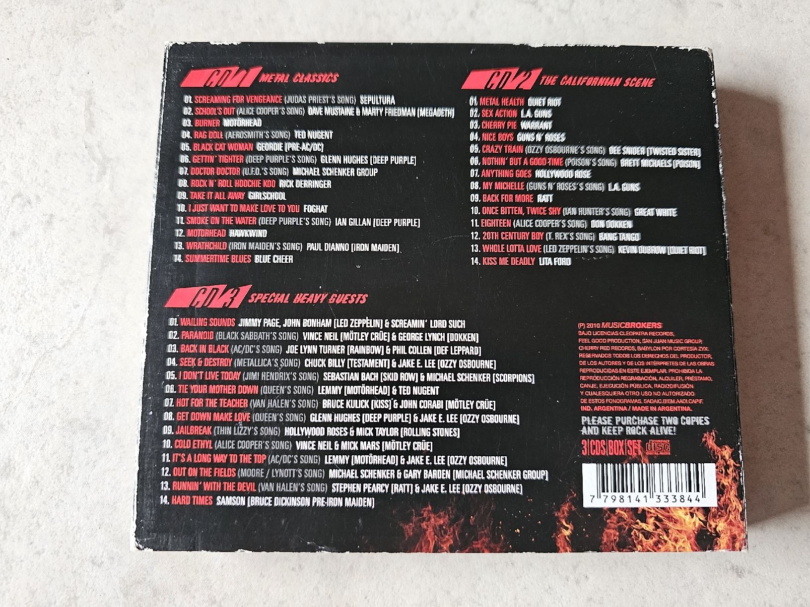 The Heavy Metal Anthology / 3 CD Digi Set (Gebraucht) in Schneisingen für CHF 4.5 – mit ...