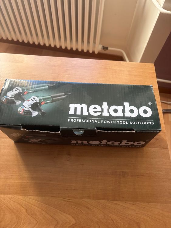 Metabo WQ 1100-125, Meuleuse d'angle, NEUF jamais utiliser (Neuf (Voir ...