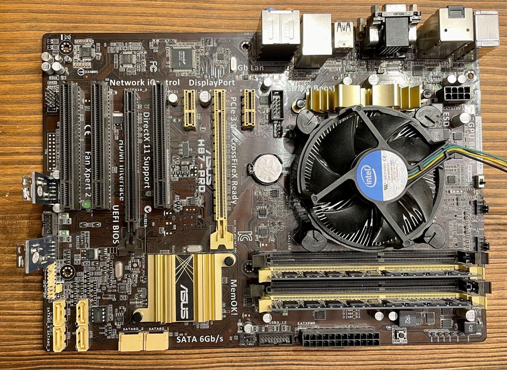 ASUS H87-PRO Motherboard inkl. CPU und RAM | Kaufen auf Ricardo