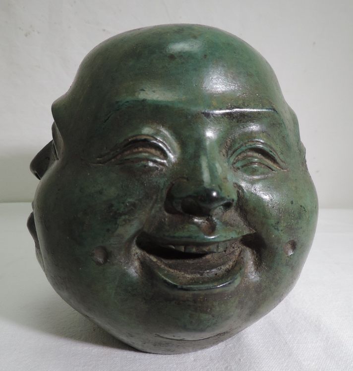 4er Gesicht aus Bronze, Janus Kopf (Gebraucht) in Duggingen für CHF 176 ...
