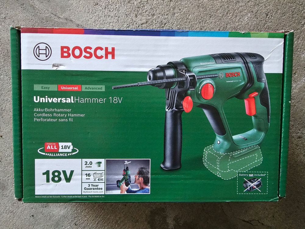 Bosch Universal Hammer 18V (Neu (gemäss Beschreibung)) in Lustmühle für ...