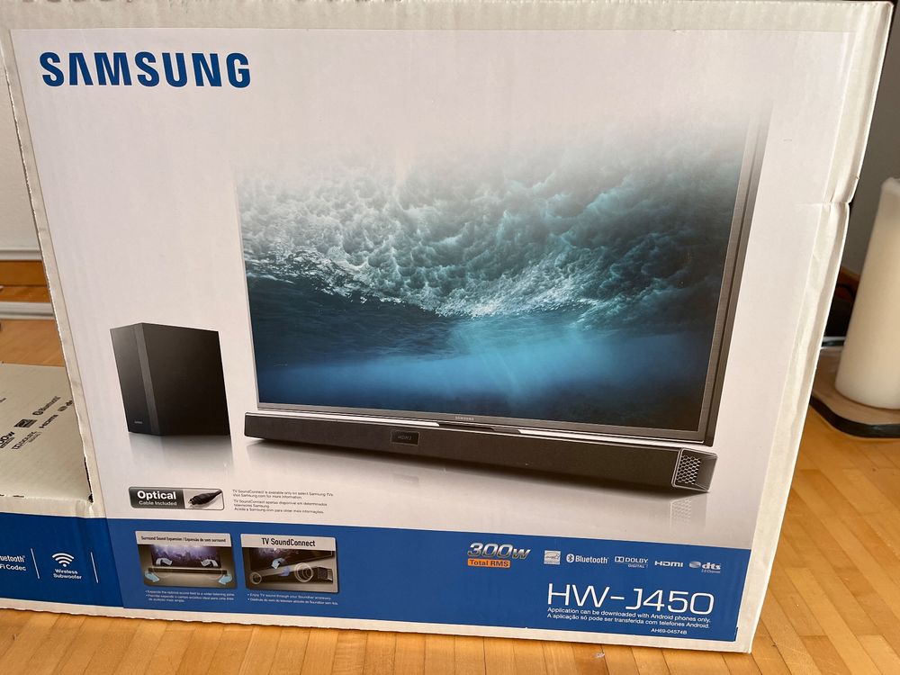 Samsung Wireless Audio-Soundbar HW-J450 mit Subwoofer (Gebraucht) in Fällanden für CHF 75 – mit ...