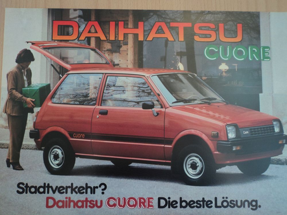 Spannende Daihatsu Cuore Alt Fotos
