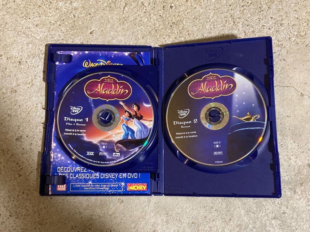 Coffret Disney 2 DVD Aladdin - Edition Collector (Gebraucht) in ...