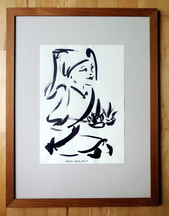 Seltenes Bild von Walter Oscar Grob Schweizer Künstler (Gebraucht) in ...