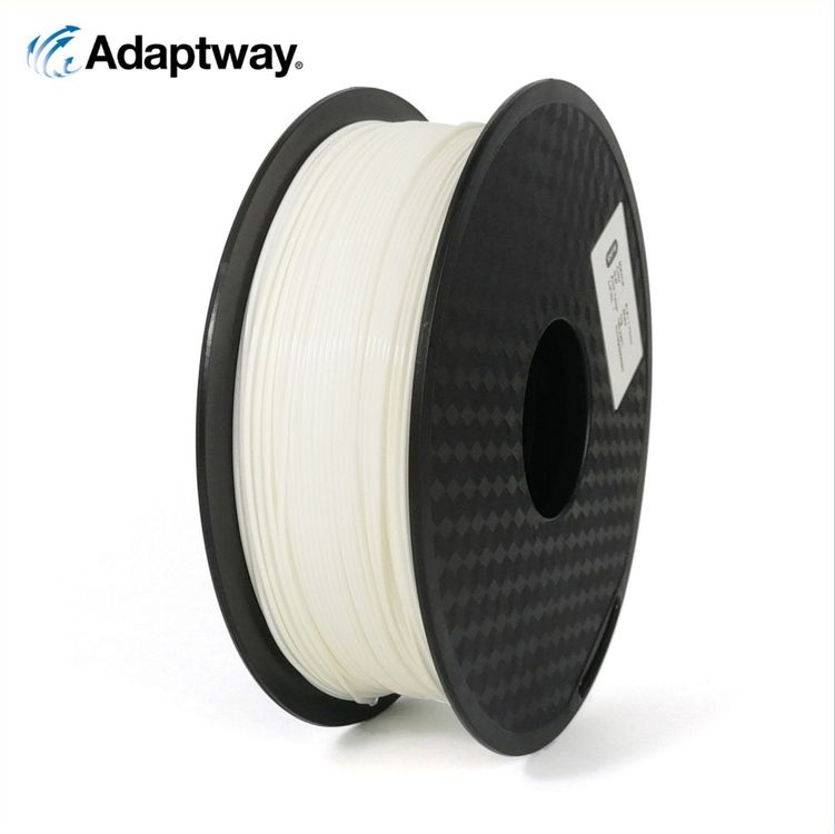 2 Rollen PLA Filament, 1.75 mm, je 1kg, milchweiss (Neu und ...