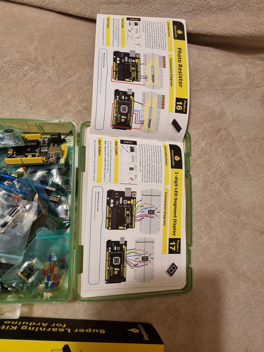 Kit Arduino Keyestudio - Super Learning Kit d’initiation (Neuf (Voir ...