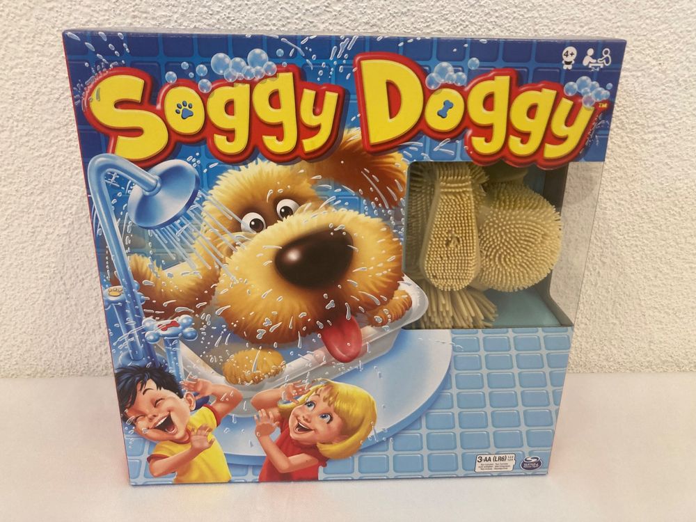 Soggy Doggy Spinmaster Spiel, ab 4 Jahren (Neu und originalverpackt) in ...