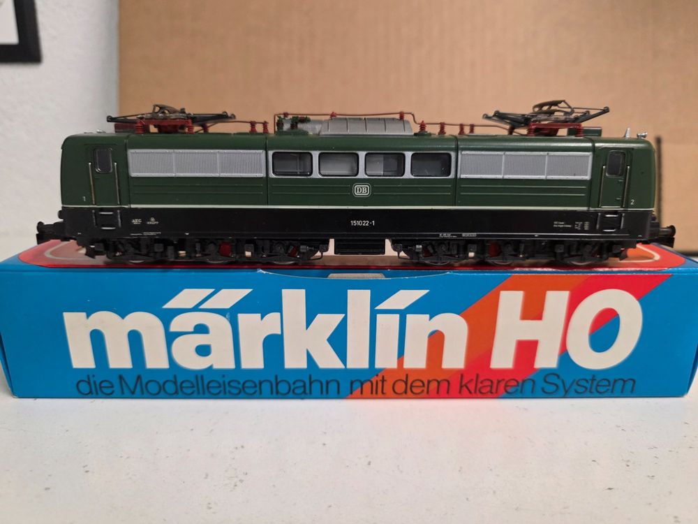 Märklin 3057 lok Br 151022-1 DB dès 1.-fr (Gebraucht) in bassecourt für ...