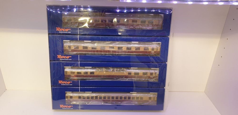 Roco TEE Rheingold Wagenset. LED Figuren AC! 45924 (Gebraucht) in ...