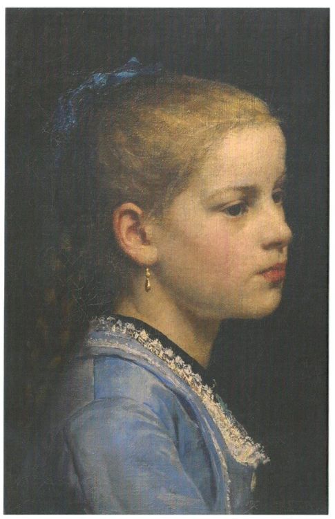 AK Kunstkarte Albert Anker, Fanny Rummel 1875 (Gebraucht) in Zürich für ...