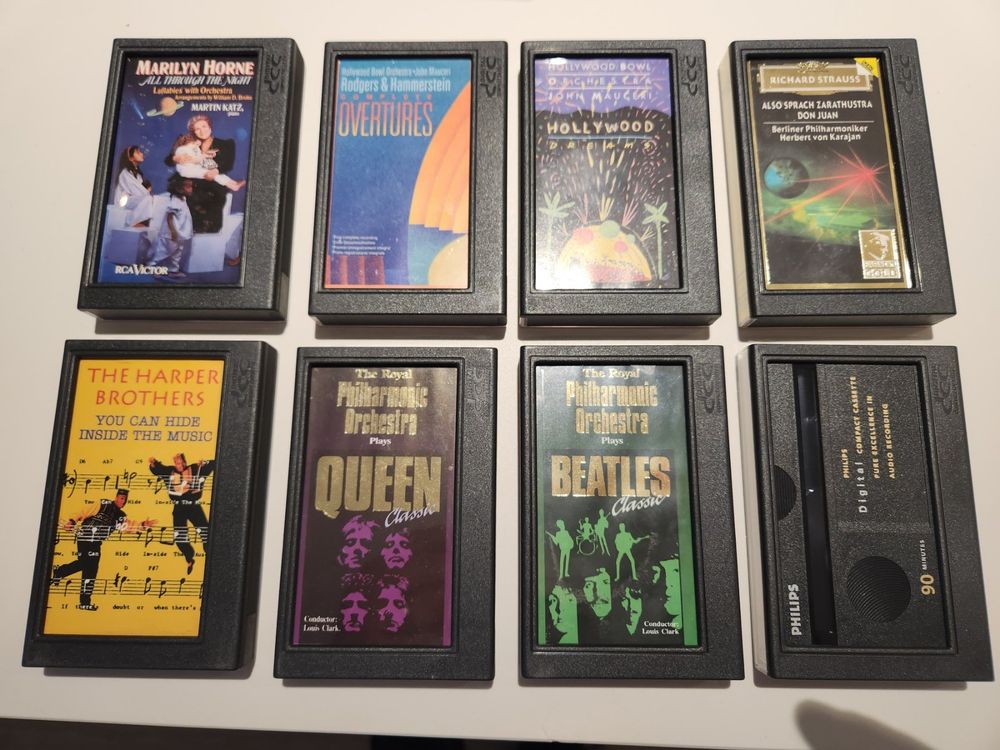 8 x DCC Cassette gemischt (Gebraucht) in Immensee für CHF 243 – mit ...